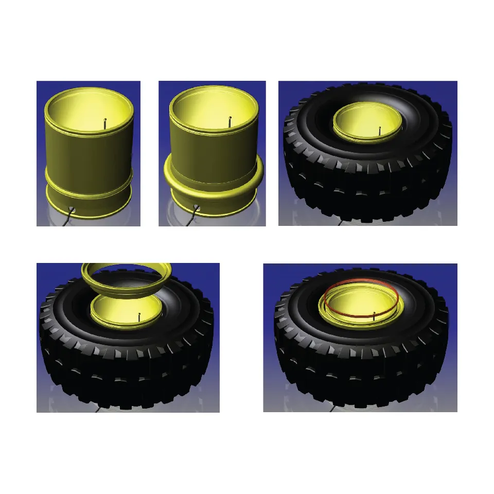 Mounting Stand for Industrial OTR Wheels and Rims - Rimex